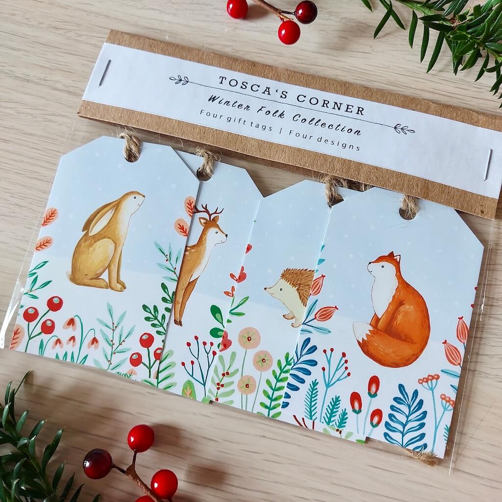 Sticker & Gift Tag Bundle – Tosca's Corner